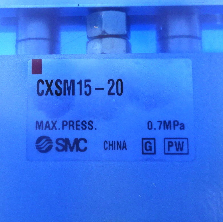 Guided Cylinder CXSM15-20 SMC 15mm x 20mm 7bar - Axxa - Motor Control ...