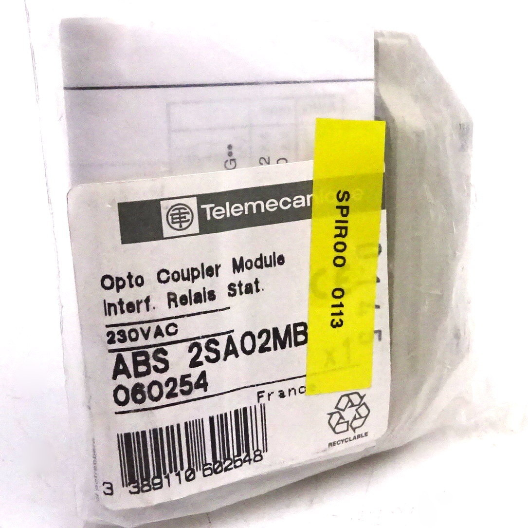 Interface Module ABS-2SA02MB Telemecanique 230VAC 060254 - Axxa - Motor ...