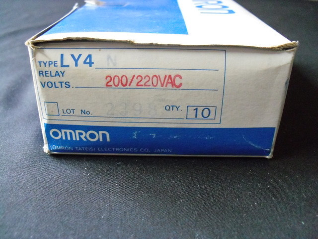 Relay Omron LY4N-100/110VAC - Axxa - Motor Control & Automation