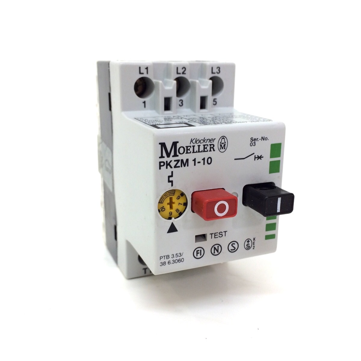 Motor Protector PKZM1-10 Moeller 6-10A PKZM-1-10 - Axxa - Motor Control ...
