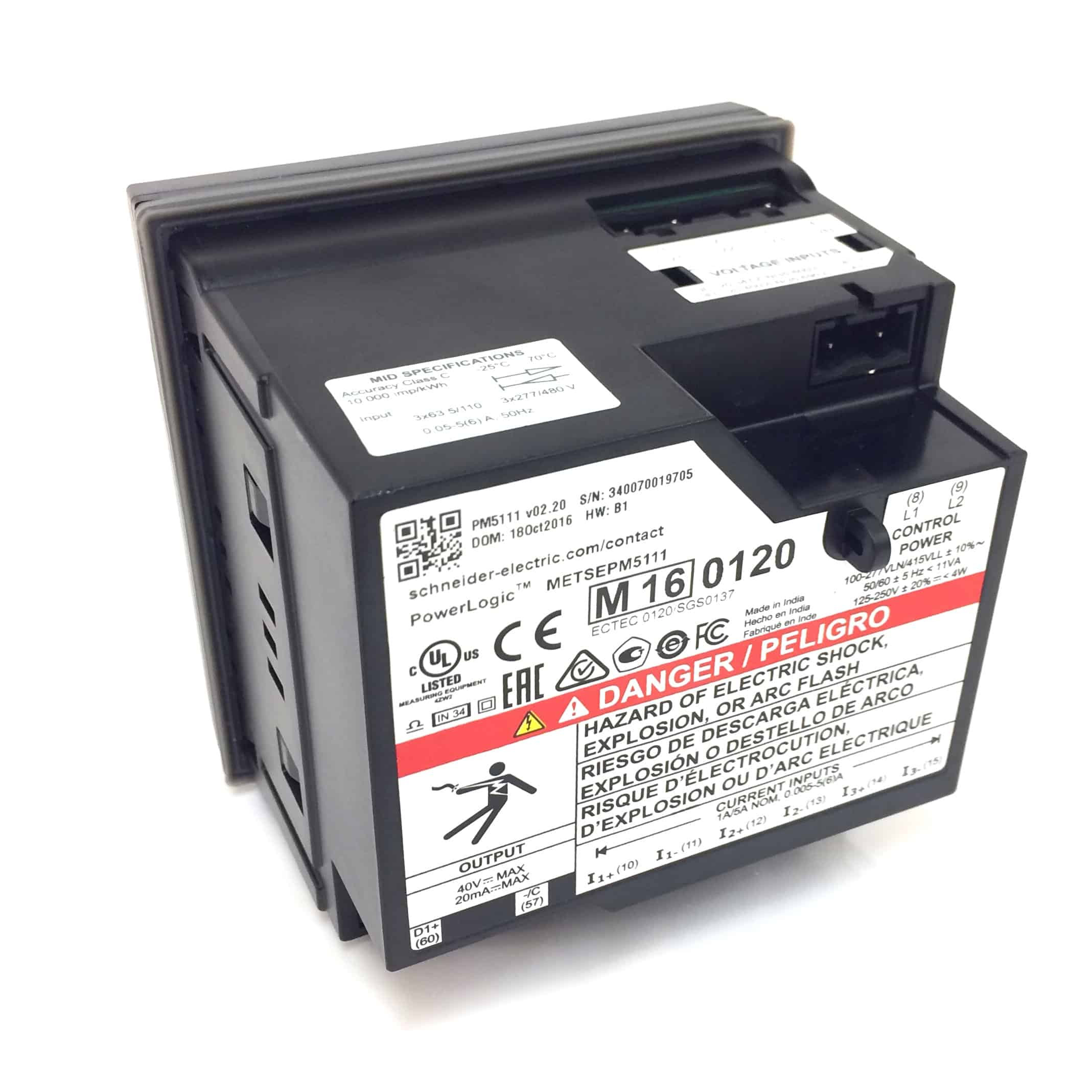 Power Meter Schneider METSEPM5111 PowerLogic PM5111 - Axxa - Motor ...