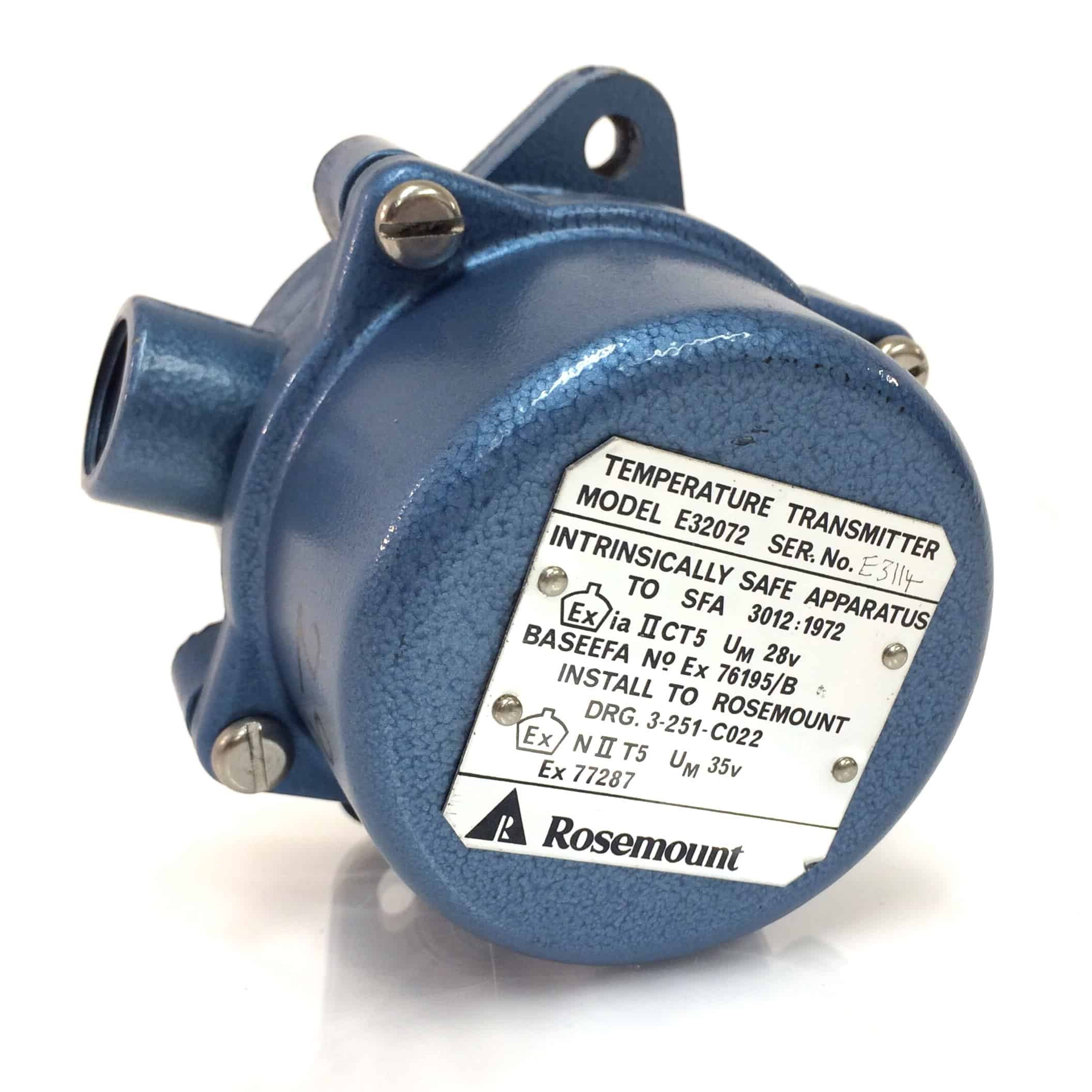 Temperature Transmitter 644RAI1Q4 Rosemount 644R-A-I1-Q4 - Axxa ...