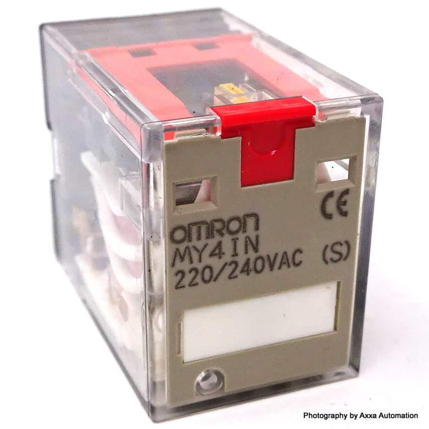 Relay MY4IN Omron 220/240VAC *New* - Axxa - Motor Control & Automation