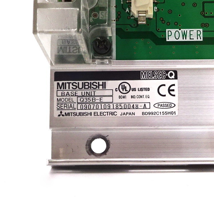 Base Unit Q35B-E Mitsubishi 5 Slot Rack Q35BE *Used* - Axxa - Motor ...