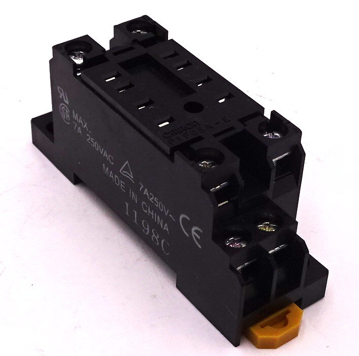 Relay Socket PYF08A-E Omron 250VAC 7A *New* - Axxa - Motor Control ...
