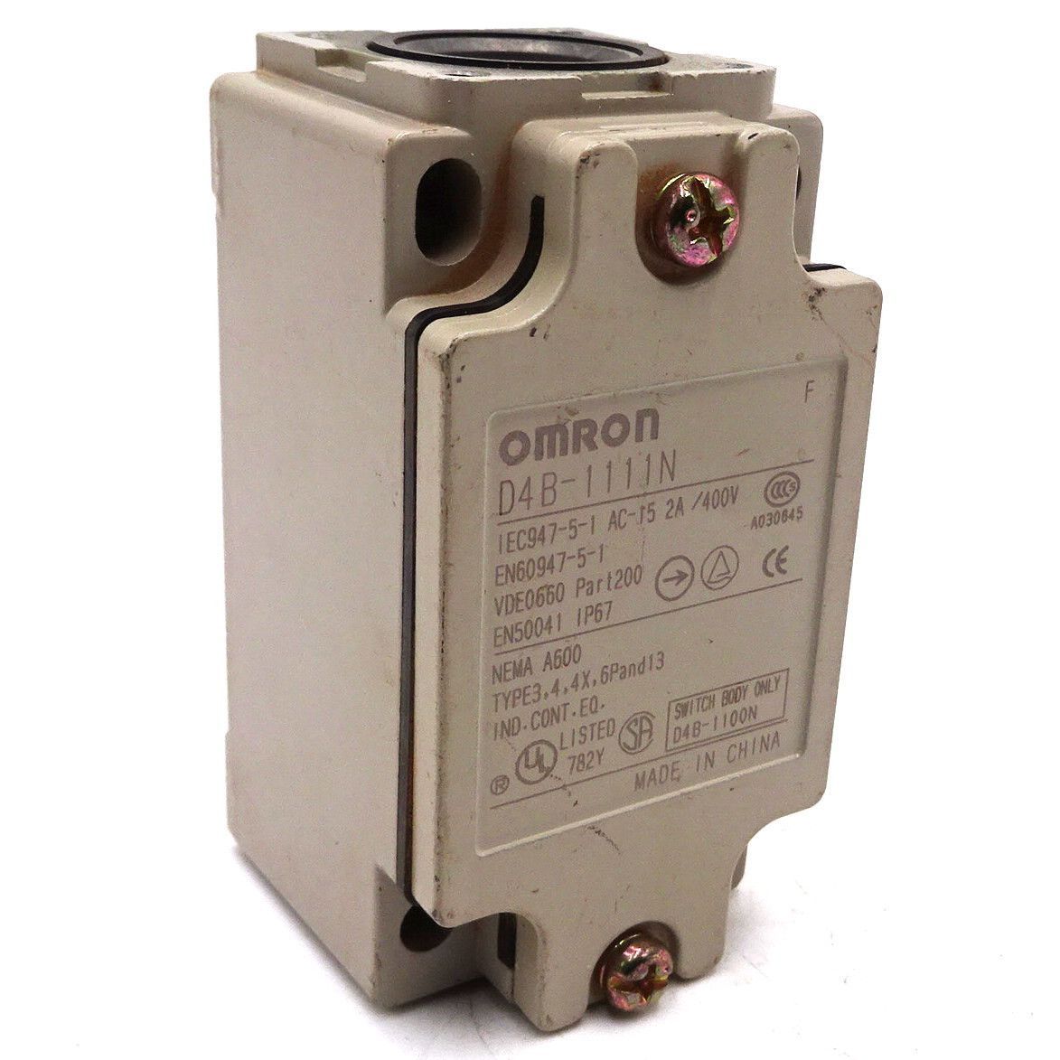 Interlock Switch D4B-1111N Omron *New* - Axxa - Motor Control & Automation