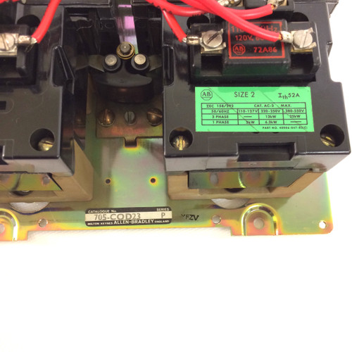 Reversing Contactor 705-COD23 Allen Bradley 110VAC 25kW 705-C0D23 ...