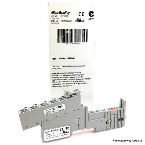 Point I/O Unit 1734-TB3 Allen Bradley 95726204 1734-RTB3 1734-MB - Axxa ...