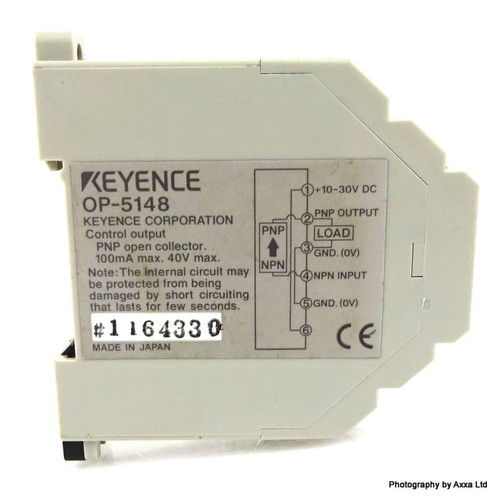 PNP Adapter OP-5148 Keyence OP5148 *Fitted* - Axxa - Motor Control ...