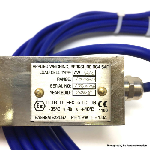 Load Cell AW410-1000kg Applied Weighing AW-410 *New* - Axxa - Motor ...