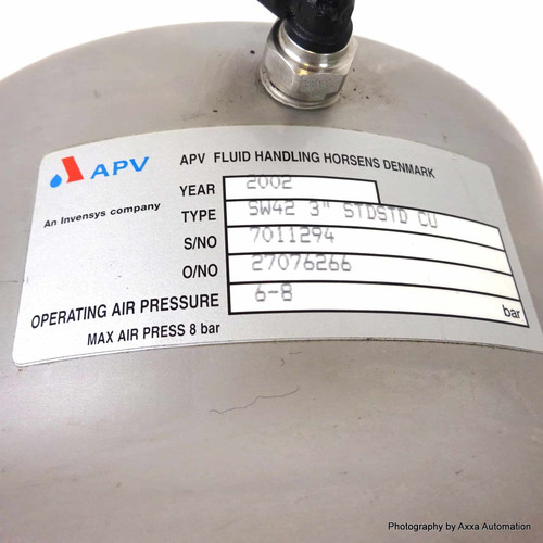 Single Seat Valve SW42-3"-STDSTD-CU APV 6-8bar SW423"STDSTDCU *New ...