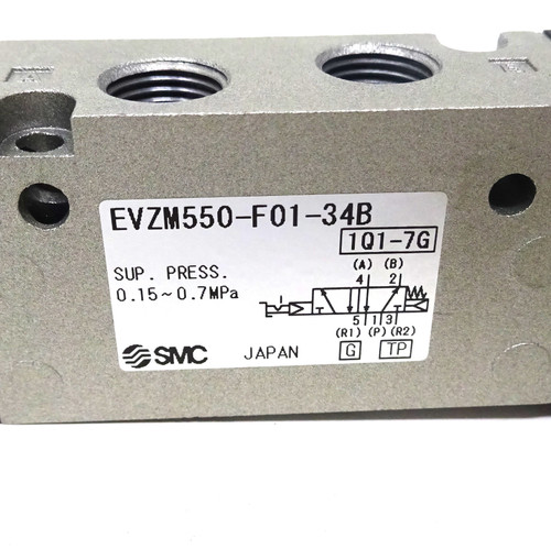 5/2 Control Valve EVZM550-F01-34B SMC - Axxa - Motor Control & Automation