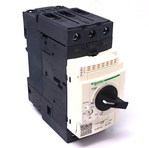3P Circuit Breaker GV3P40 Schneider 400VAC 30-40A 50kA - Axxa - Motor ...