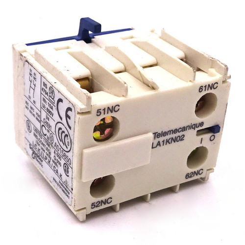 Auxiliary Block LA1KN02 Telemecanique *New* - Axxa - Motor Control ...