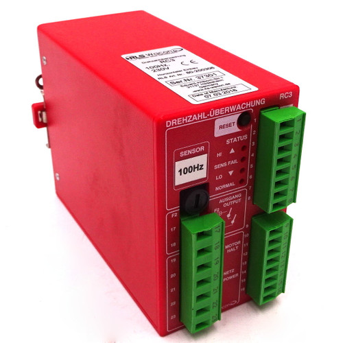 Rotation Speed Monitor RC3 RLS Wacon 230VAC *Used* - Axxa - Motor ...