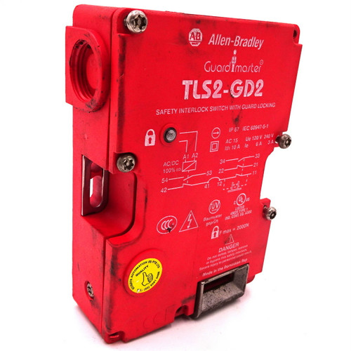 Interlock Switch 440G-T27127 Allen-Bradley Guardmaster TLS3-GD2 *Used ...