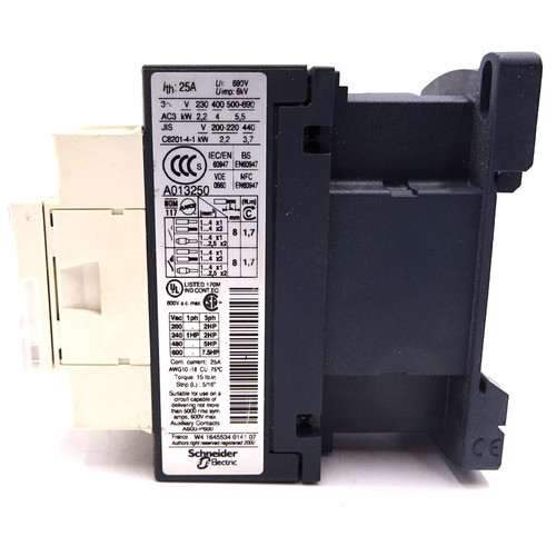 Contactor LC1D09N7 Telemecanique 4kW 415VAC 034867 - Axxa - Motor ...