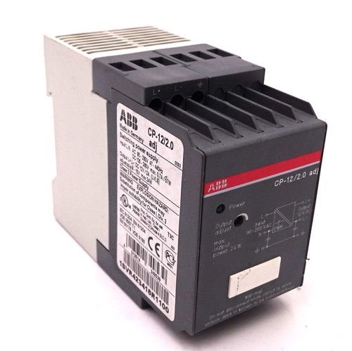 Power Supply CP-12/2.0 ABB 12VDC 2A 1SVR423418R1100 *New* - Axxa ...