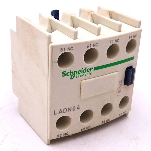 Contact Block LADN04 Schneider 038390 - Axxa - Motor Control & Automation
