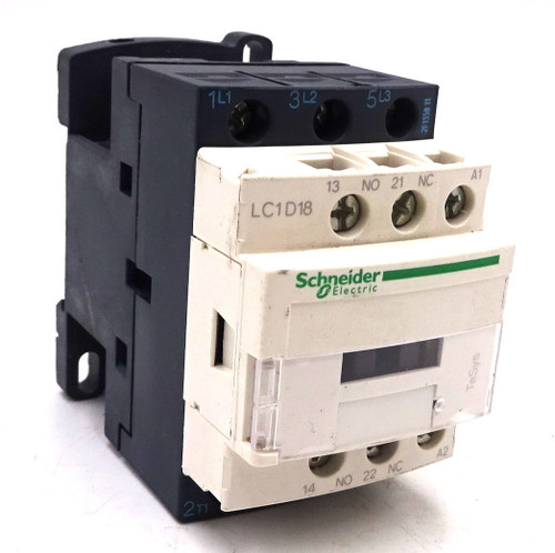 Contactor LC1D18M7 Schneider 7.5kW 230VAC *New* - Axxa - Motor Control ...