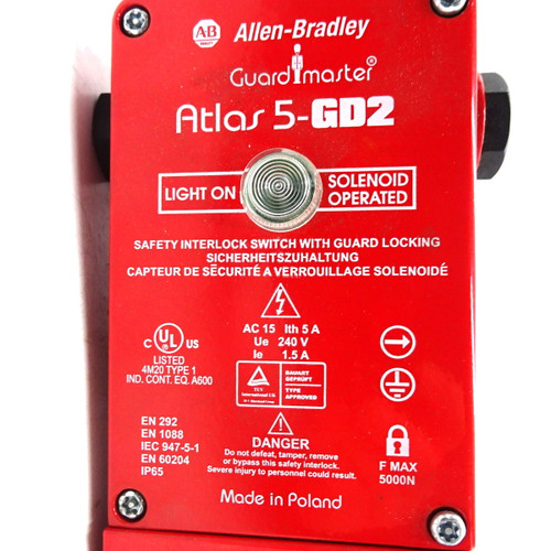 Interlock Switch 440G-L07262 Allen-Bradley Atlas 5-GD2 - Axxa - Motor ...