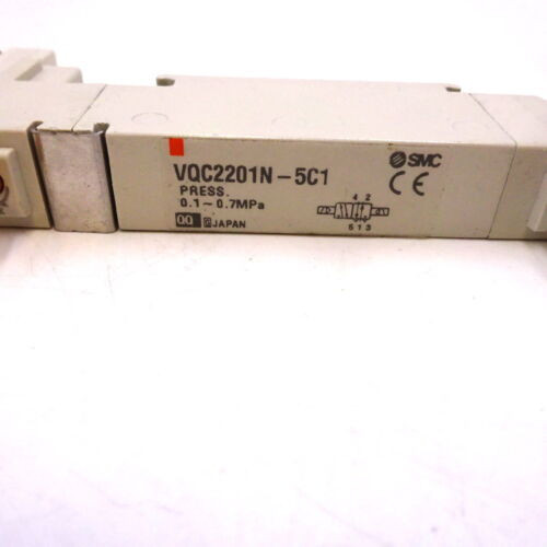 5/2 Solenoid valve VQC2201N-5C1 SMC *Used* - Axxa - Motor Control ...