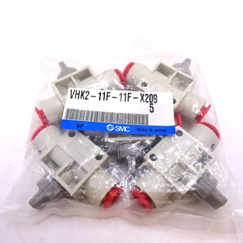 Finger Valve VHK2-11F-11F-X209 SMC 2 Port, Mechanical, 10Bar max - Axxa ...