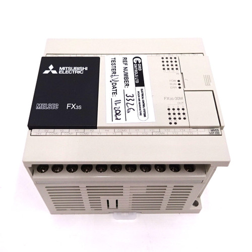 Programmable Controller FX3S-30MR/ES Mitsubishi with Software Installed ...