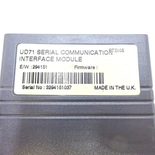Serial Communication Interface Module UD71 Control Techniques ...