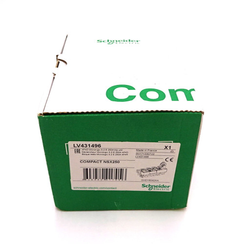 Micrologic Trip Unit LV431496 Schneider 250A 4P COMPACT NXS250 ML5.2E ...