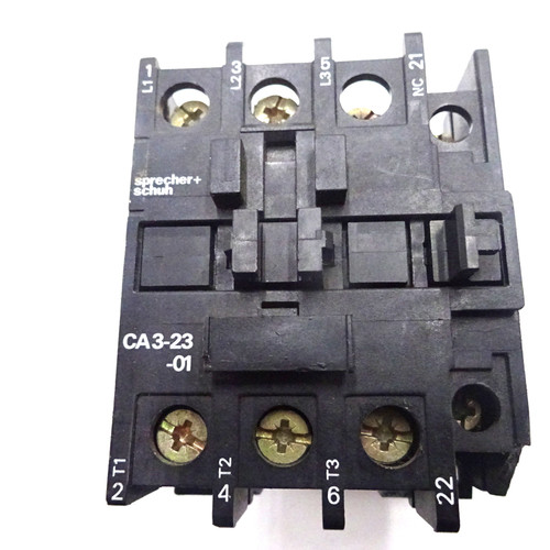 Contactor CA3-23-01-240VAC Sprecher & Schuh 3P 16kW 240-277VAC 1NC ...