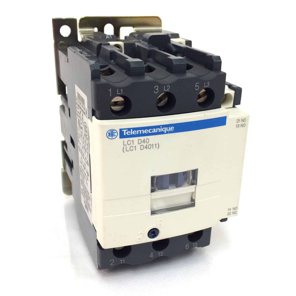 Contactor LC1D40M7 041733 Telemecanique 18.5kW 220/240VAC LC1-D40-M7 ...