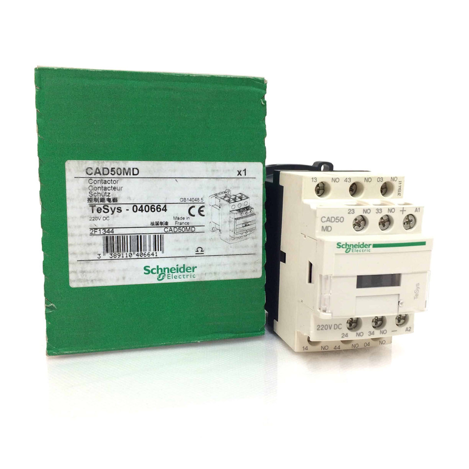 Control Relay CAD32MD Schneider 220VDC 040511 CAD32-MD - Axxa - Motors ...