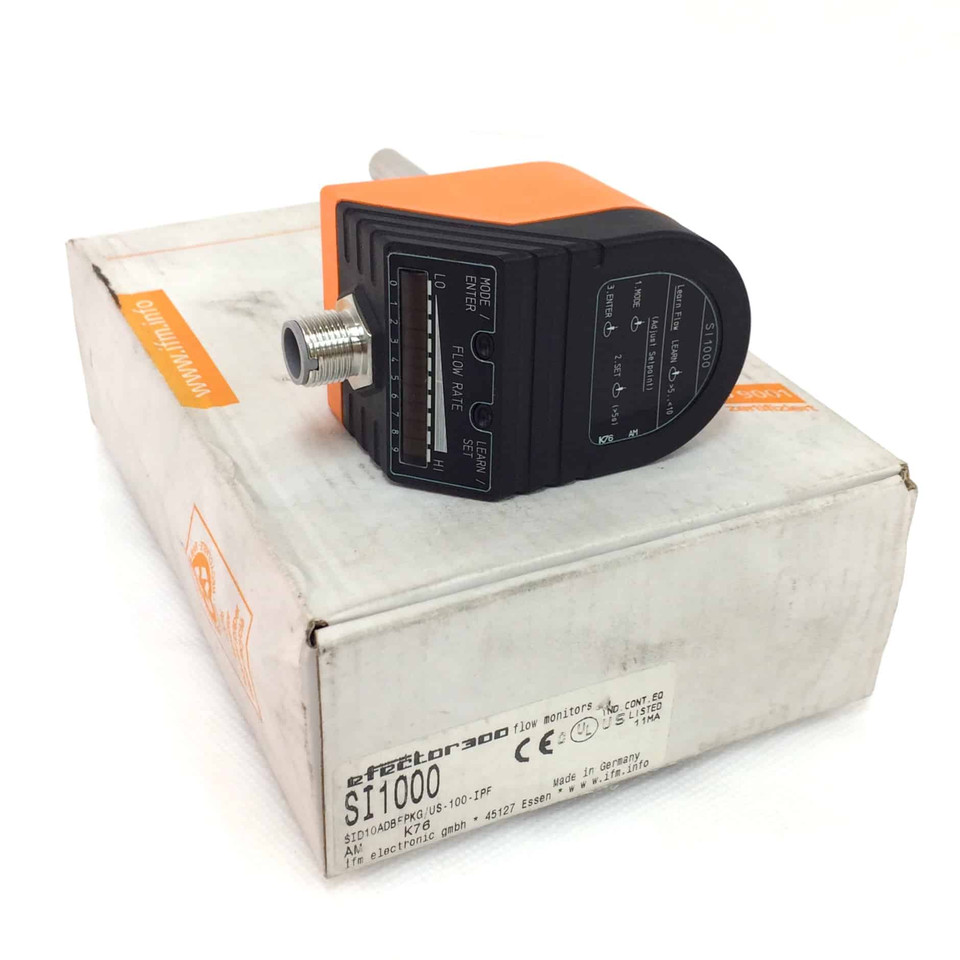 Flow Monitor SI1000 IFM SID10ADBFPKG/US-100-IPF - Axxa - Motor Control ...