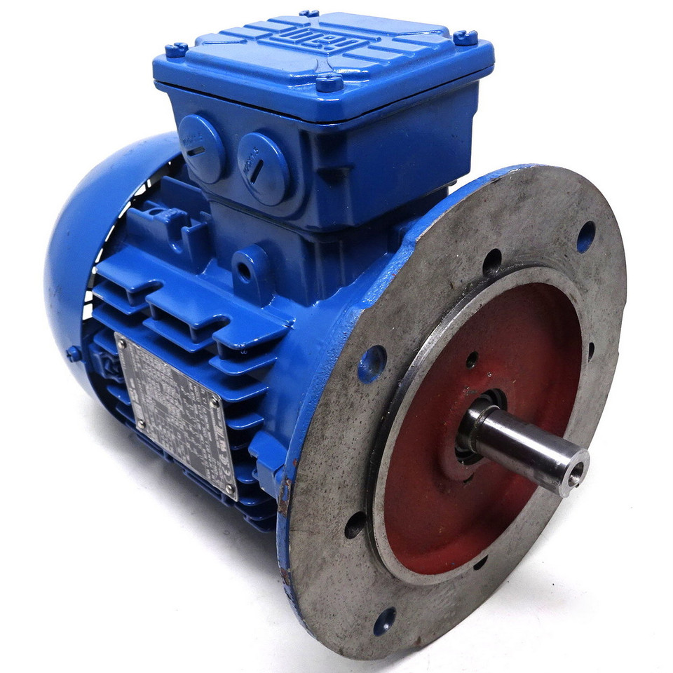 AC Motor 11656877 WEG IE2 3Ph AL80-02 1.1kW B5 2775rpm Flange Mount ...