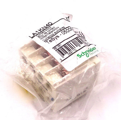 Auxilary Contact Block Schneider LA1KN40 - Axxa - Motor Control ...