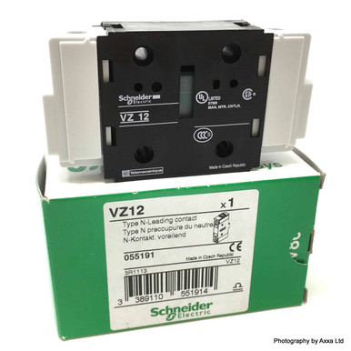 Type N-Leading Contact VZ12 Schneider 055191 VZ-12 - Axxa - Motor ...