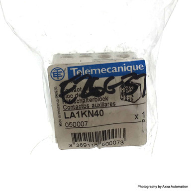 Contact Block LA1KN40 Telemecanique 4NO 050007 - Axxa - Motor Control ...