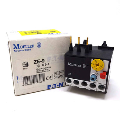 Overload Relay ZE-9 Moeller 6-9A ZE9 - Axxa - Motor Control & Automation