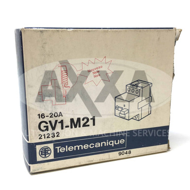 Motor Circuit Breaker GV1-M21 Telemecanique 16-20A GV1M21 21232 - Axxa ...