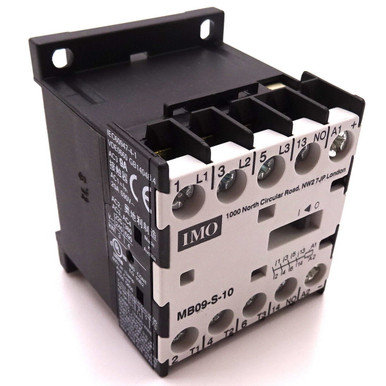 Mini Contactor MB09-S-10-48 IMO 4kW 48VDC 1NO 9A *New* - Axxa - Motor Control & Automation