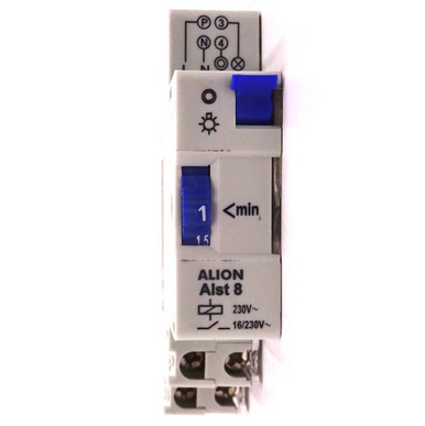 Time Switch ALST8 Alion 230VAC 16A 1-7min *New* - Axxa - Motor Control & Automation