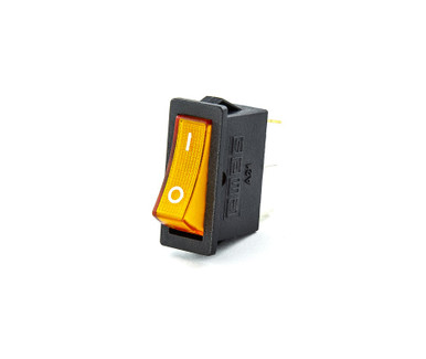 Rocker Switch Illuminated Yellow A21B1S11 EMAS - Axxa - Motor Control ...