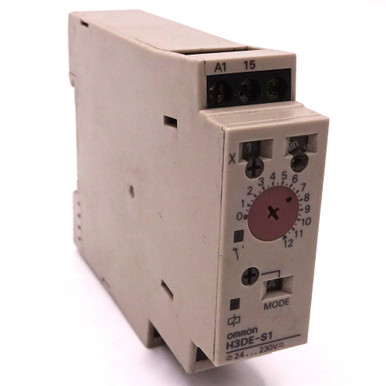 Time Delay Relay H3DE-S1 Omron 24-230VAC/DC 0.1s-120h - Axxa - Motor ...