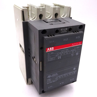 Contactor A210-30-110-84 ABB 110VAC 110kW - Axxa - Motor Control ...