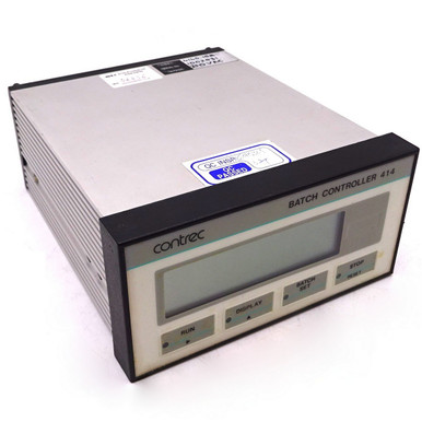Batch Controller 414D.10E Contrec 414 240VAC *Used* - Axxa - Motor ...