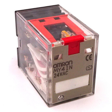 Power Relay MY4IN-24VAC Omron 24VAC *New* - Axxa - Motor Control & Automation