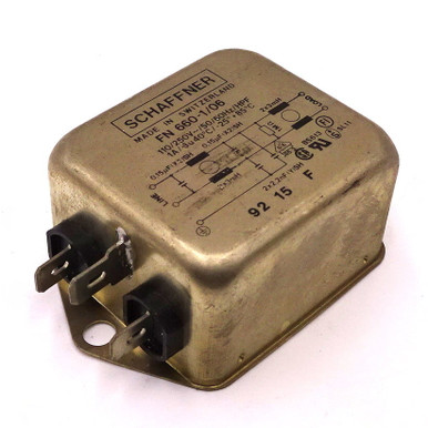 RFI Filter FN660-1/06 Schaffner 250VAC 1A *New* - Axxa - Motor Control ...