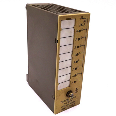 Digital Input Module 6ES5431-8MD11-C Siemens 230VAC 8 Inputs *Used ...