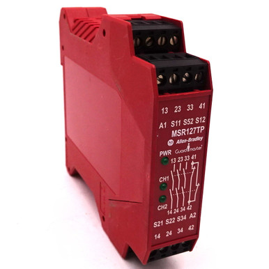 Safety Relay MSR127TP Allen-Bradley 24VDC 440R-N23132 *Fitted* - Axxa ...